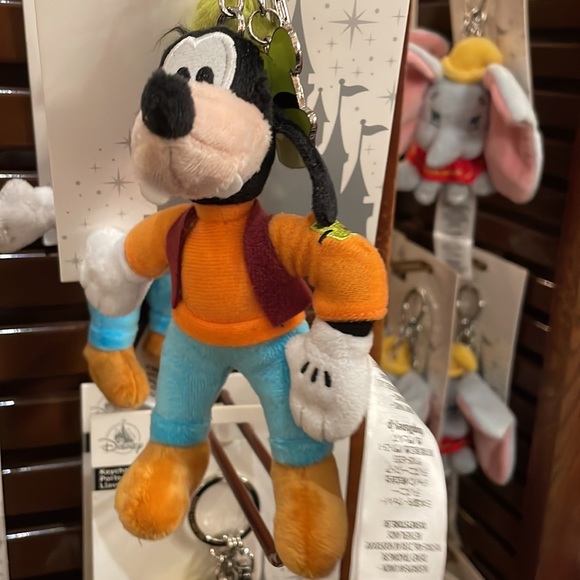 Disney | Accessories | Disney Parks Goofy Plush Keychain | Poshmark